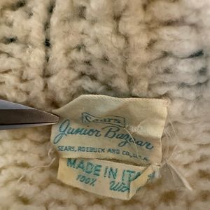 Sweaters | Vintage Sears Junior Bazaar Zip Cardigan | Poshmark